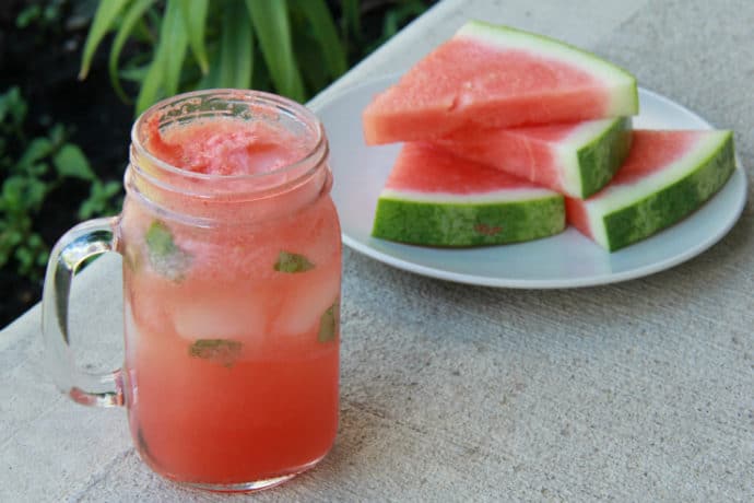 Pink Lemonade Watermelon Fizz