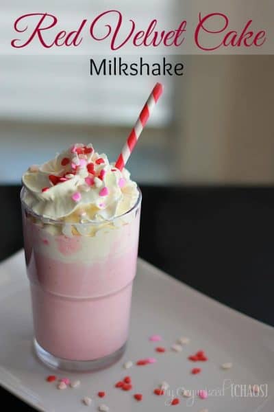 Red Velvet Cake Milkshake