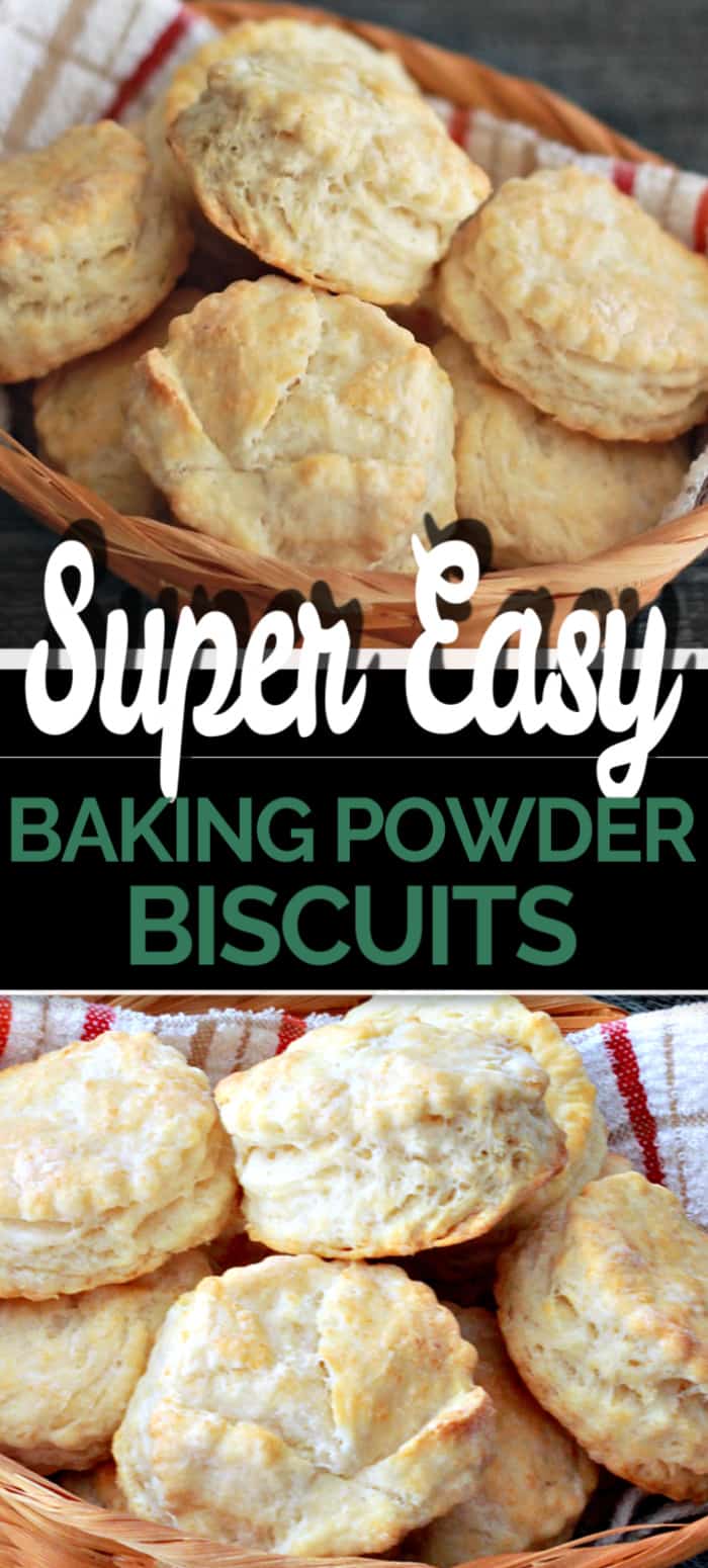 Easy Baking Powder Biscuits - My Organized Chaos