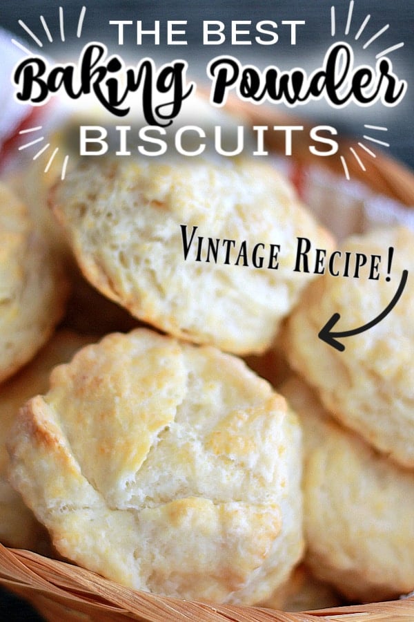 Easy Baking Powder Biscuits