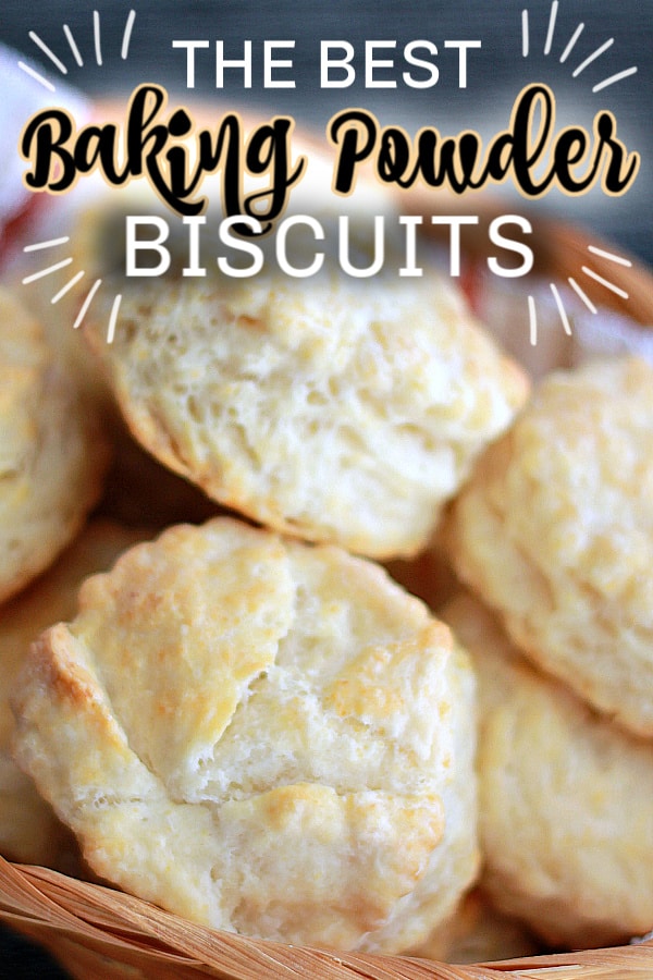 Easy Baking Powder Biscuits - My Organized Chaos