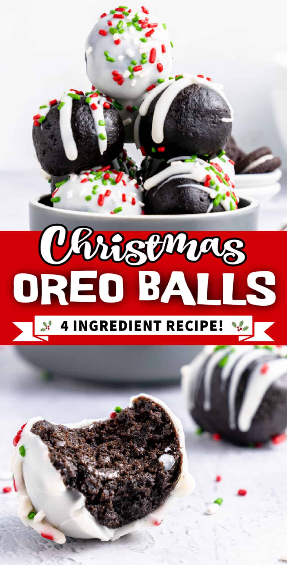 Christmas Oreo Balls