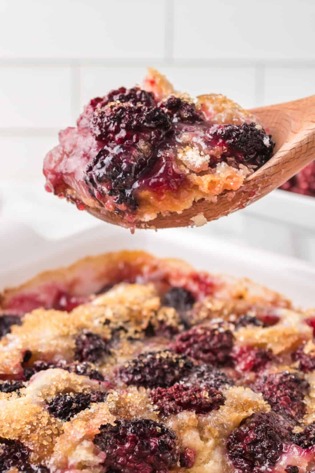 Old Fashioned Black Raspberry Crisp