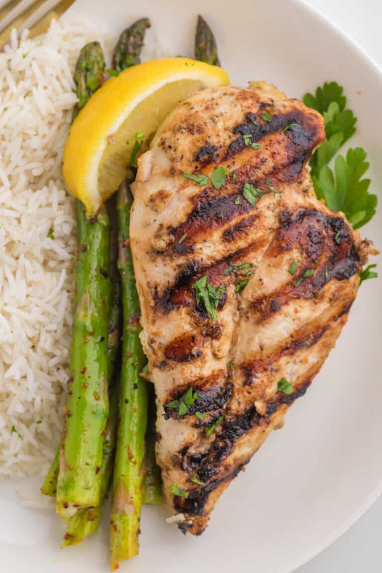 Grilled Greek Chicken with the Best Greek Marinade