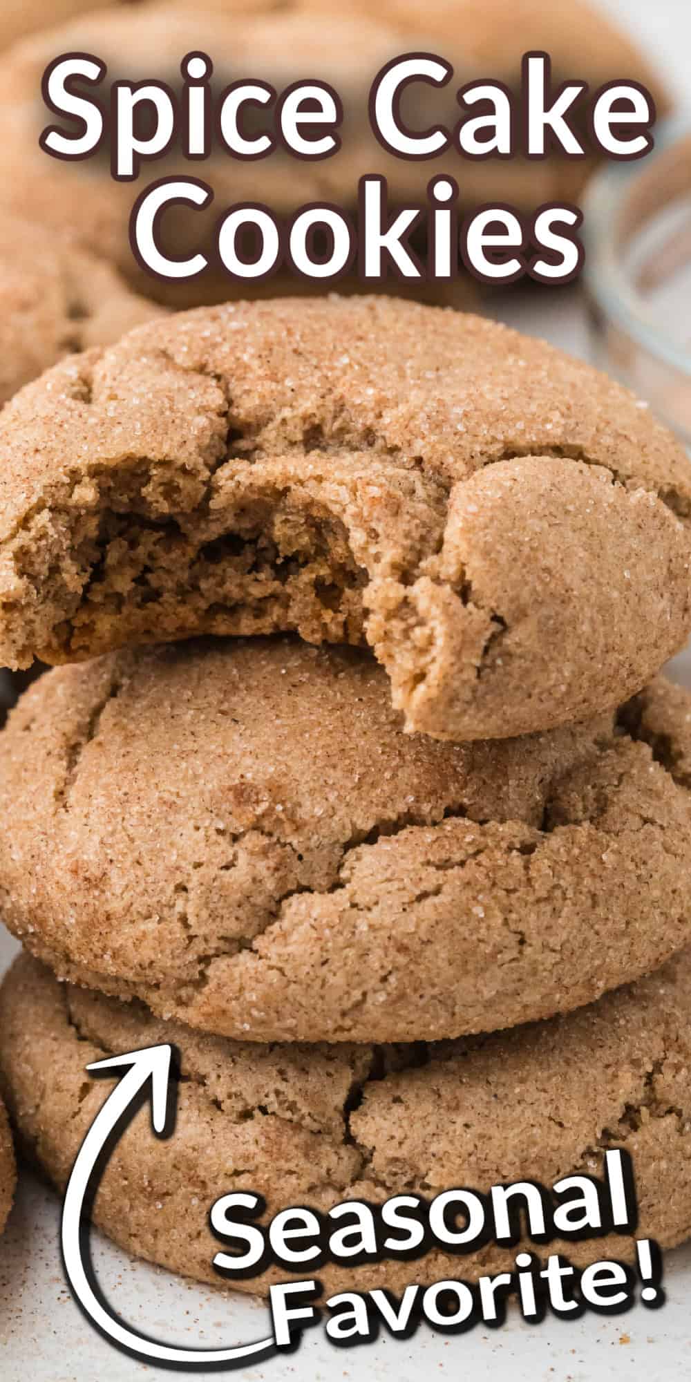 Easy Spice Cake Mix Cookies Recipe - My Organized Chaos
